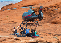 HELIYOGA Limitless | Las Vegas Helicopter Yoga charter Experience ...